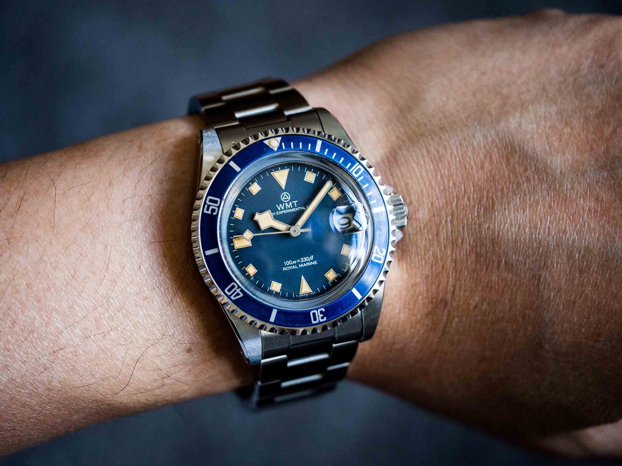 Royal Marine – Ocean Blue Limited Edition 100 PC – WMTWatch