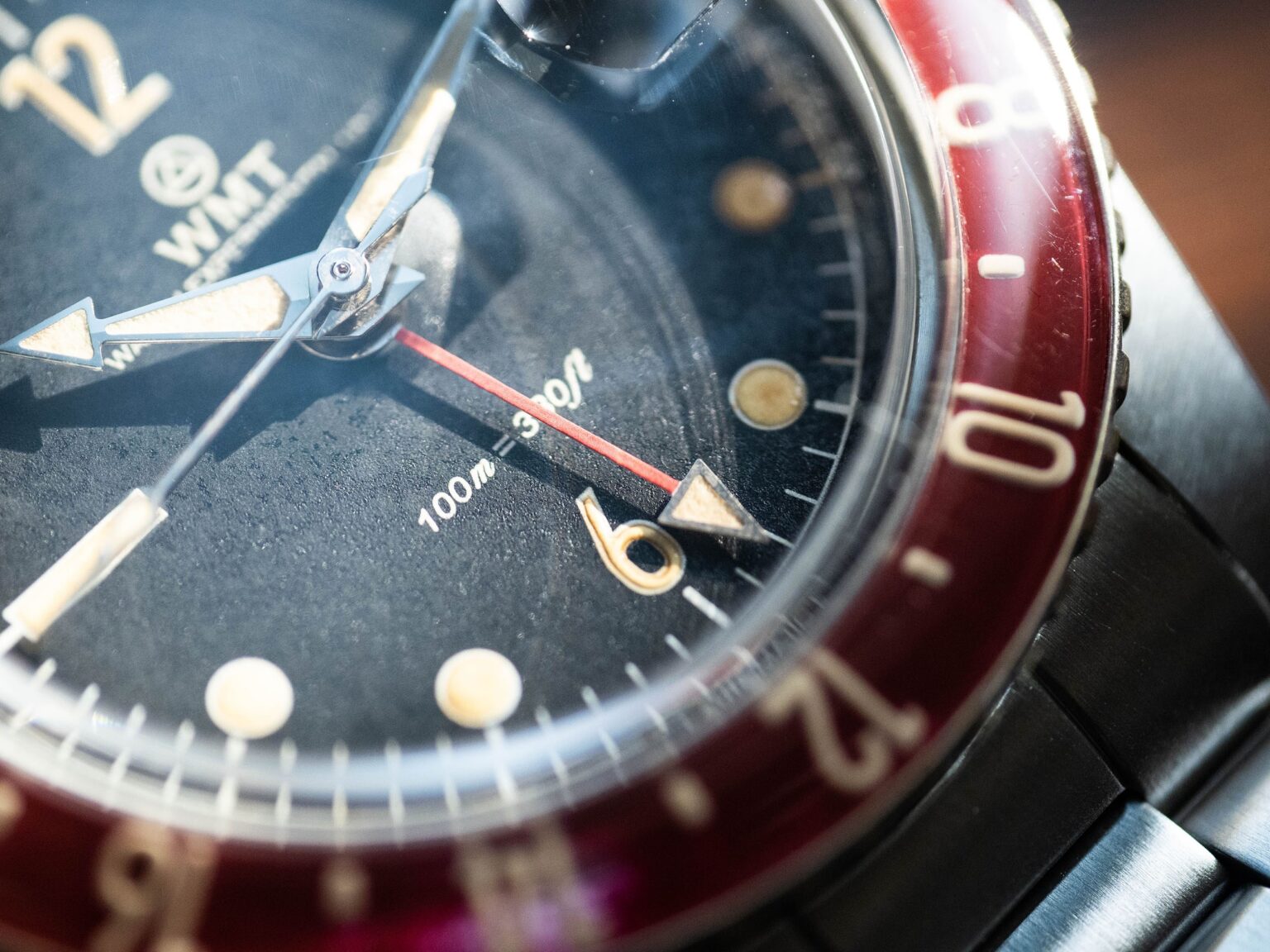 Panton MK II - Black Dial / Aged Edition - WMTWatch