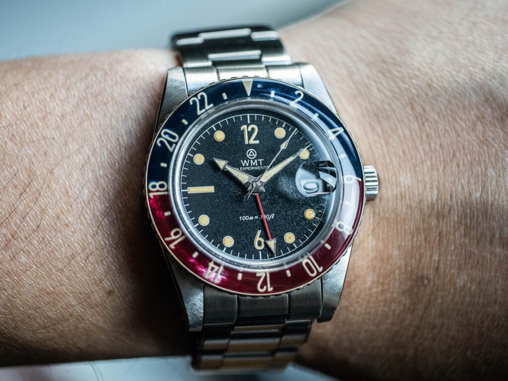 Panton MK II - Black Dial / Aged Edition - WMTWatch